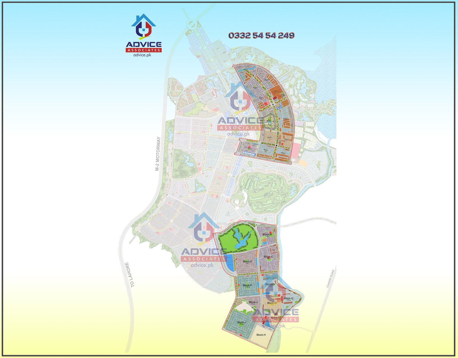 Smart City Islamabad Map